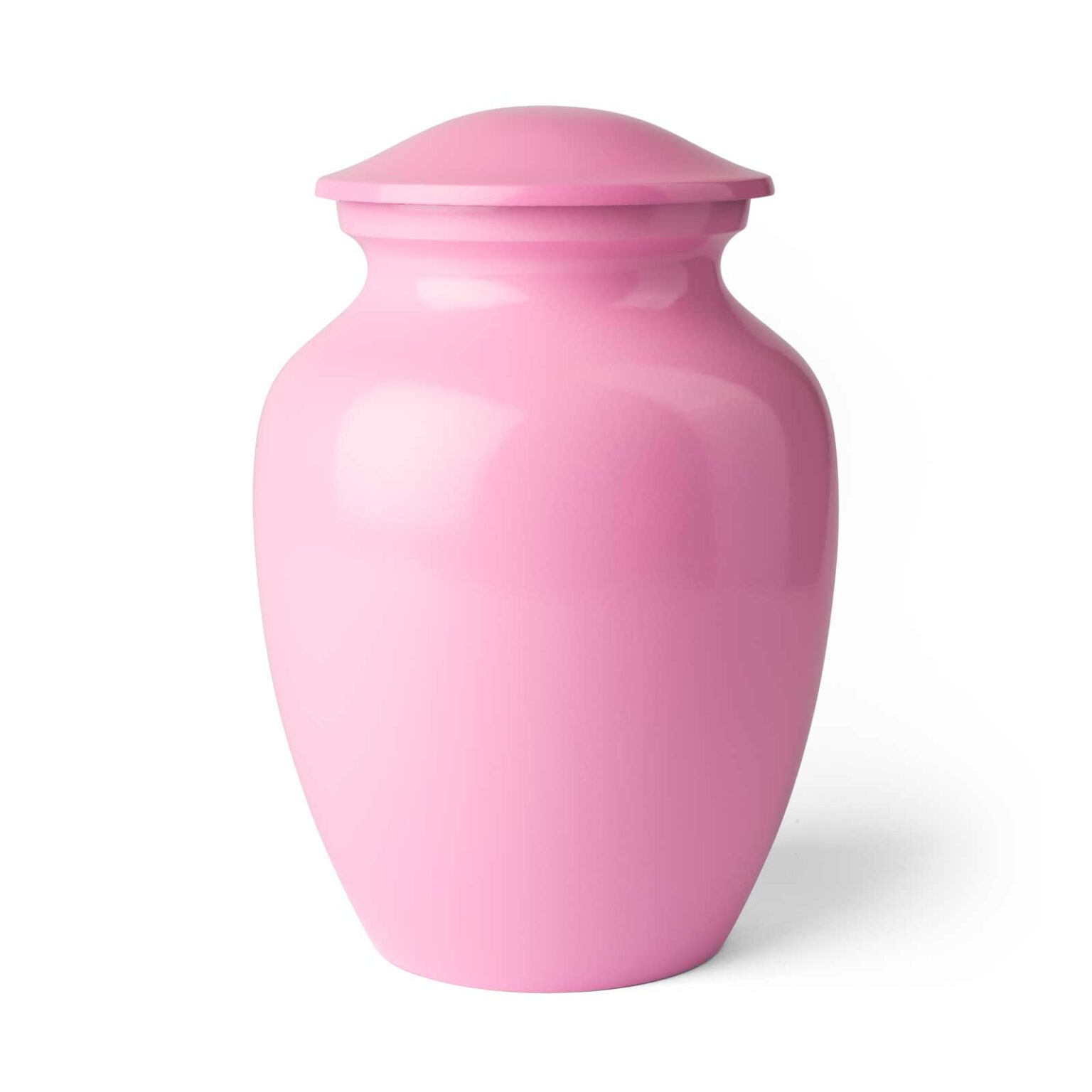 Metal Urn - Cast Pink (Reduced) - Pets In Peace
